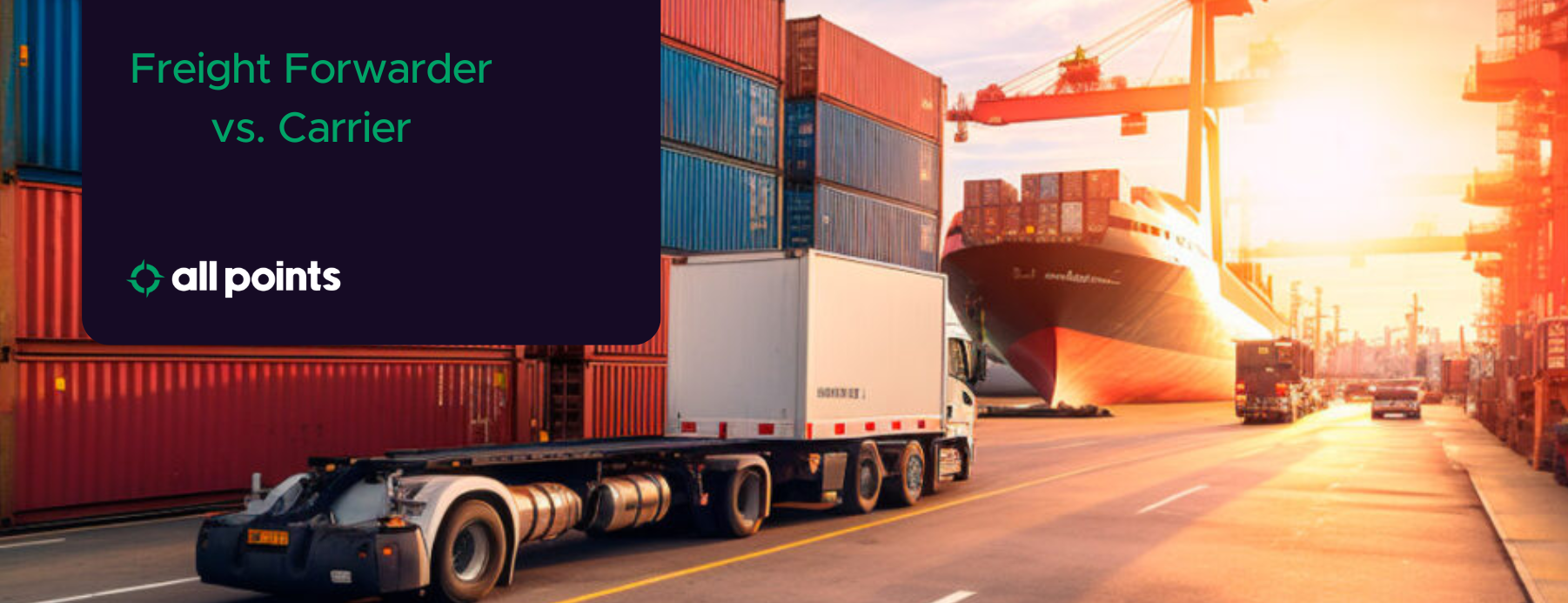 Freight Forwarder vs. Carrier: Understanding the Differences